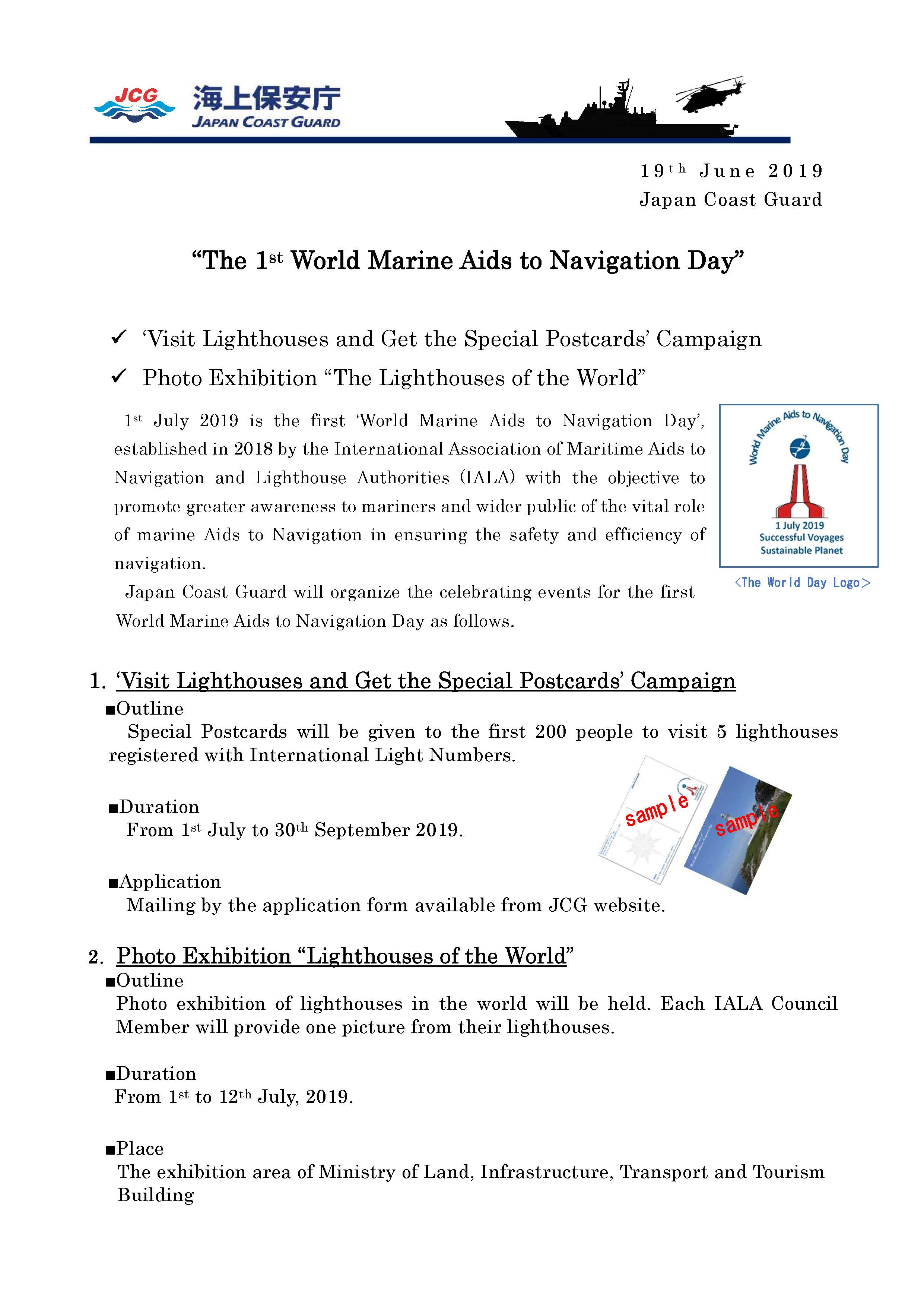 World Marine Aids to Navigation Day 2019 - IALA